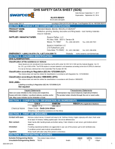 SDS Forms – KC Abrasive